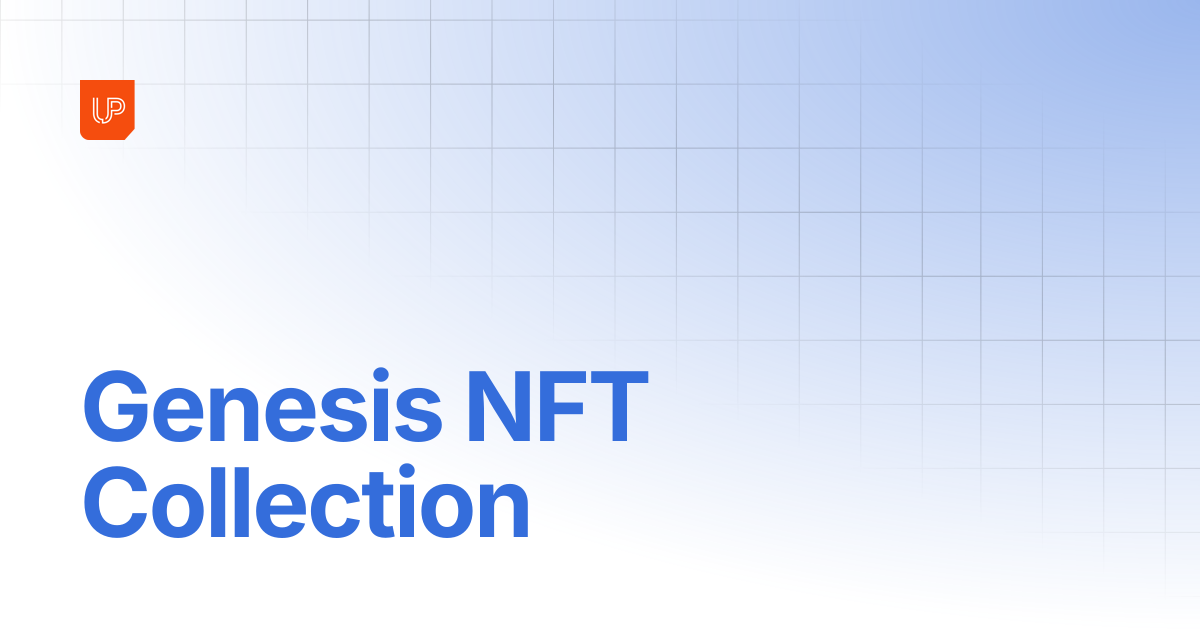 Genesis Nft Collection Uprising Labs